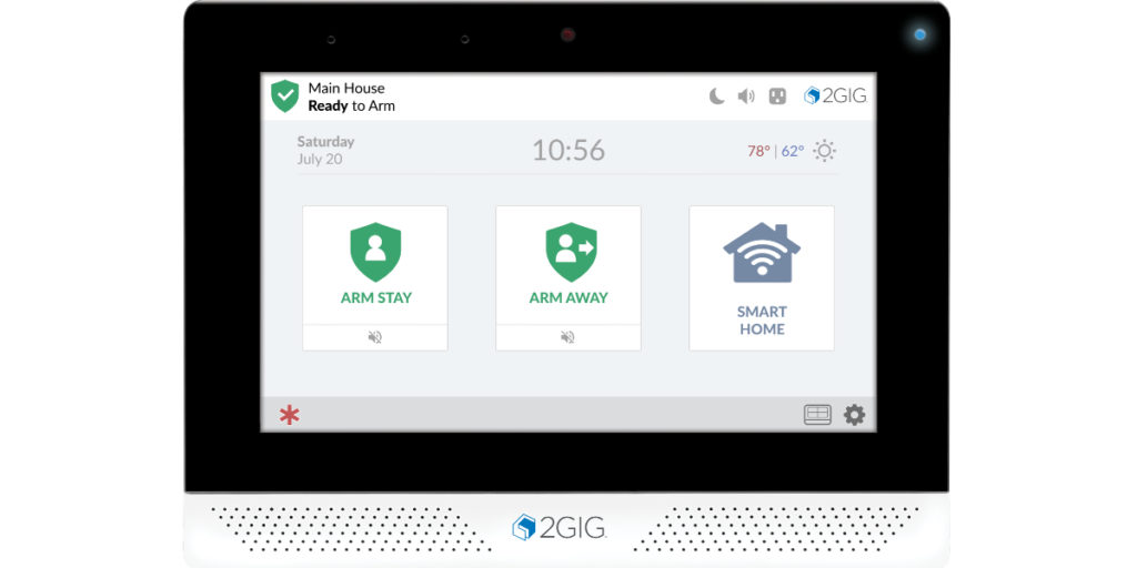 2GIG Edge Security LTE Control Panel - Zions Security Alarms 2GIG Edge Security LTE Control Panel - Zions Security Alarms