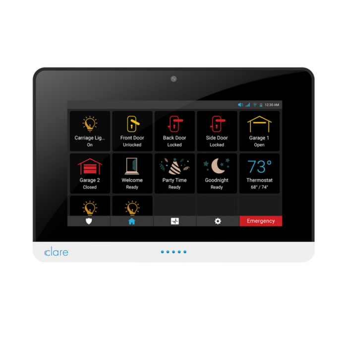 ClareOne Wireless Security Home Panel - Zions Security Alarms