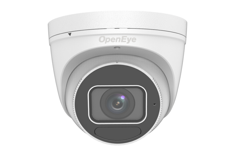 OpenEye 4MP Outdoor IP WDR Turret Camera - Zions Security Alarms