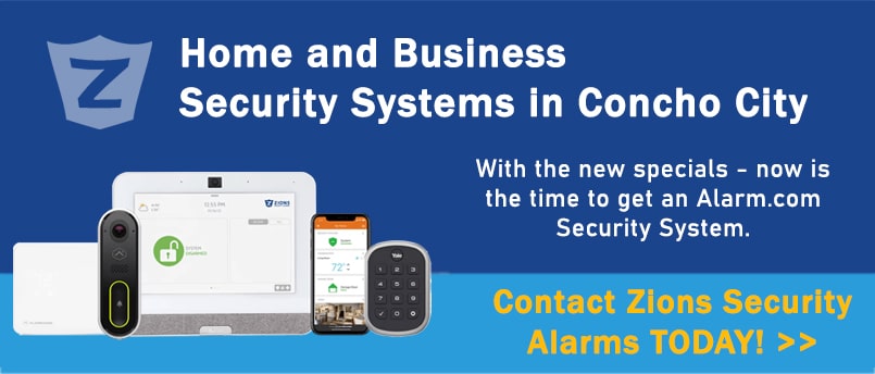 Home Security Concho City | Zions Security Alarms